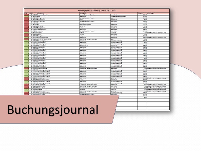 Club Accounting Excel Template, Income Statement, Balance Sheet ...