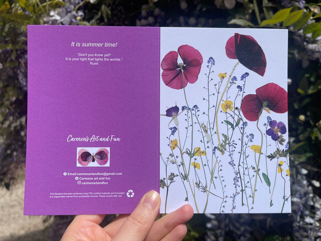 It is Summer Time! Greeting Card Hand Made Greeting Cards Can Be Used ...