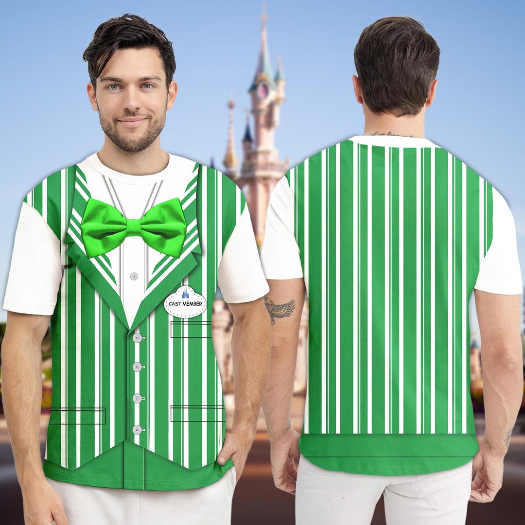 Dapper Dans Character 3D Costume Cosplay Shirt, Cast Member Halloween ...