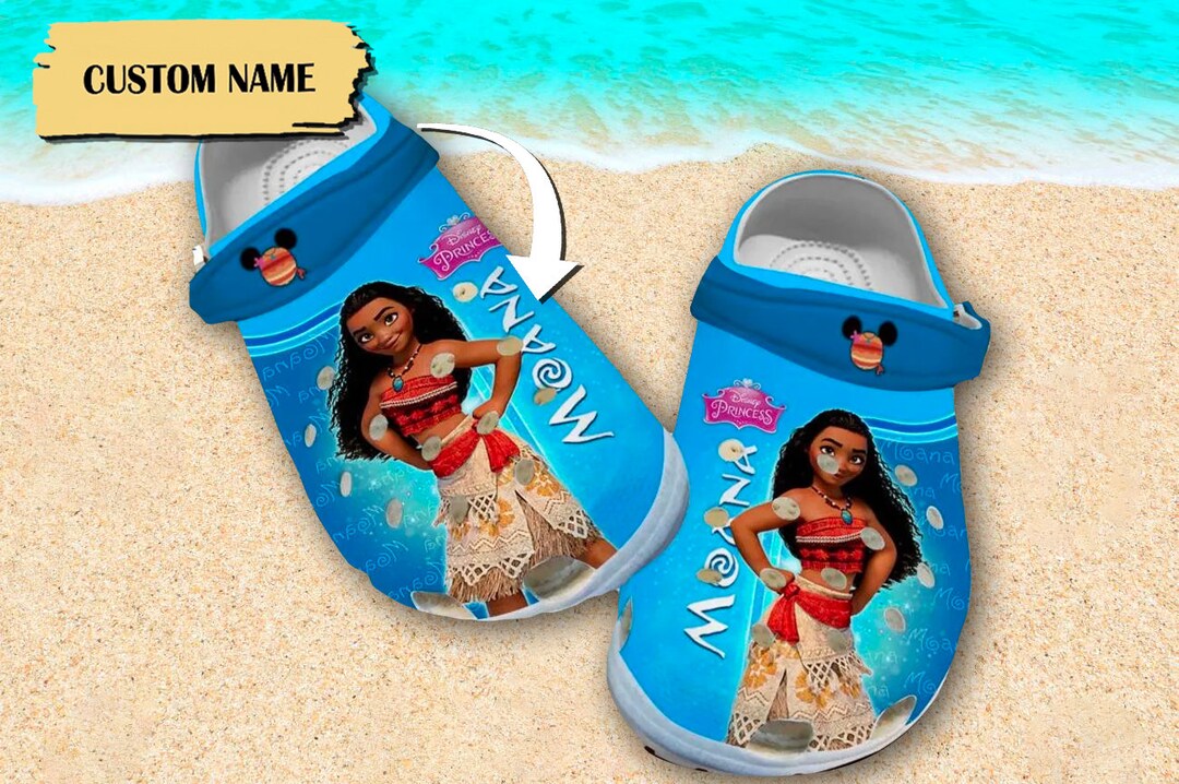 Custom Animation Clog, Princess Clogs, Princess Movie Sandals, Sea ...