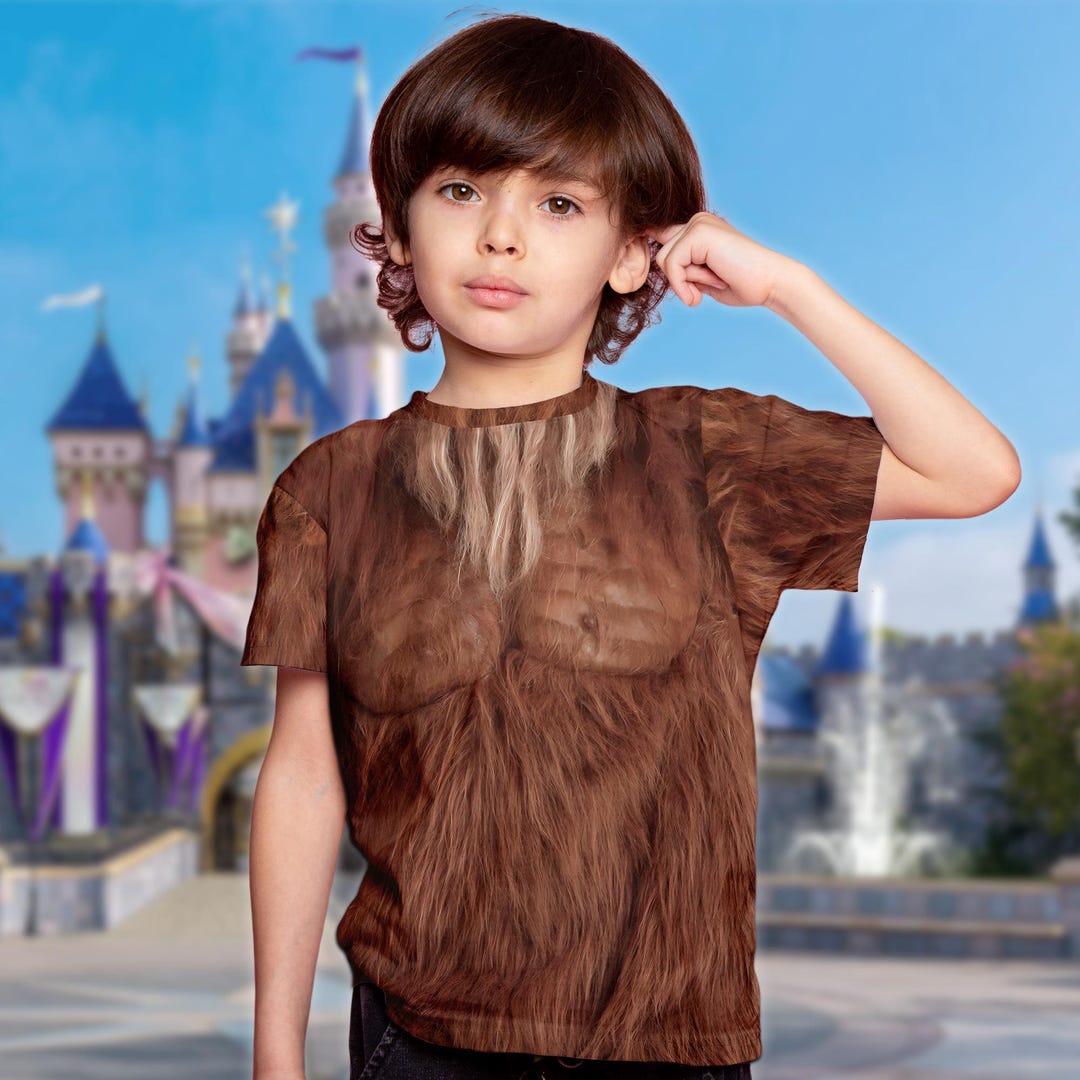 Bigfoot Monster Costume Shirt, Bigfoot Character Cosplay Costume Hoodie ...