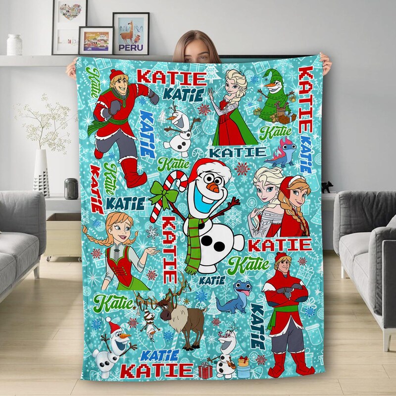 Frozen Blanket - Etsy