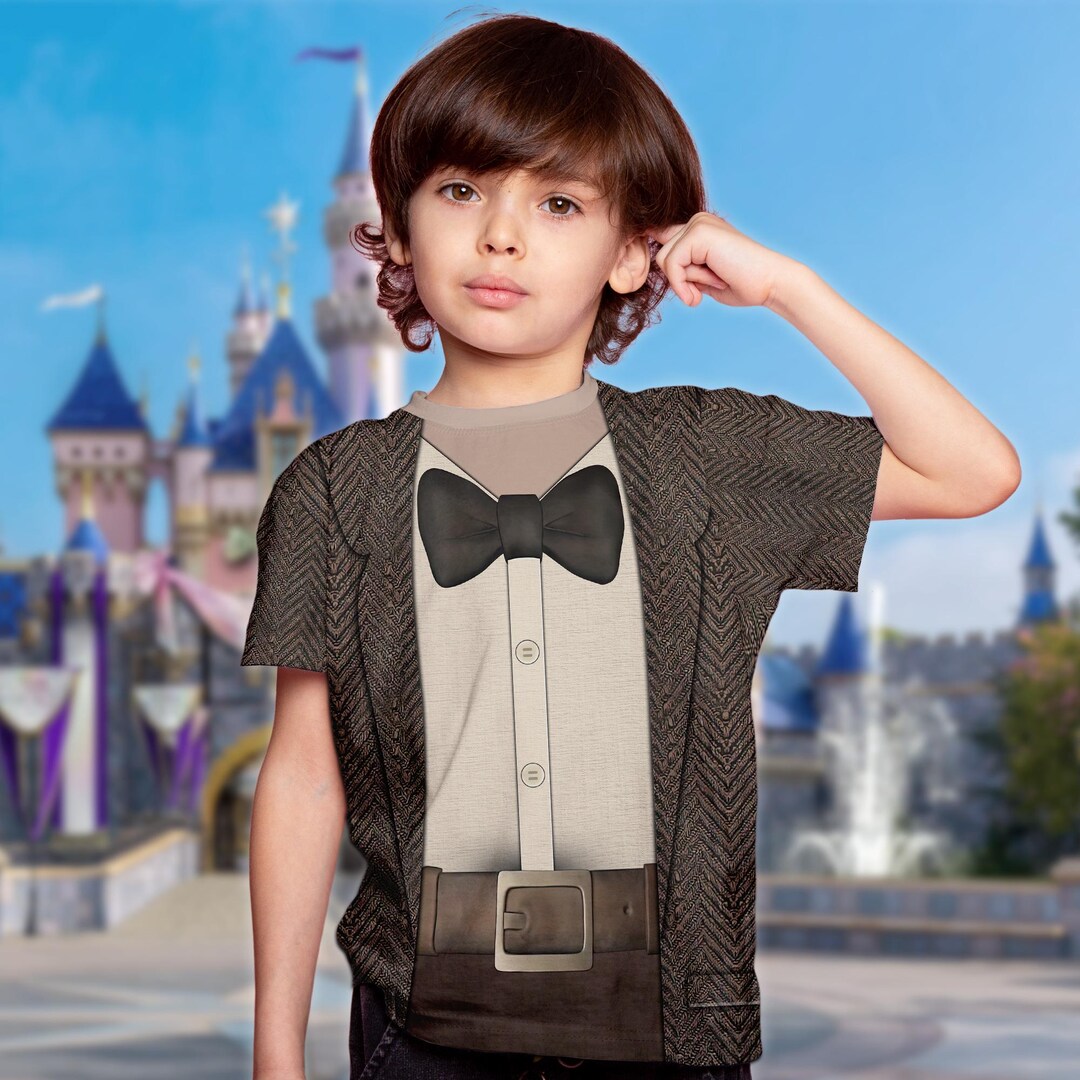 Animated Old Man Cosplay Costume 3D Shirt, Halloween Costume for Family ...