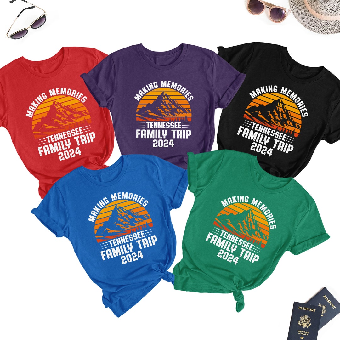 Personalized Mountain Trip Matching Family Shirt, Custom Mountain ...