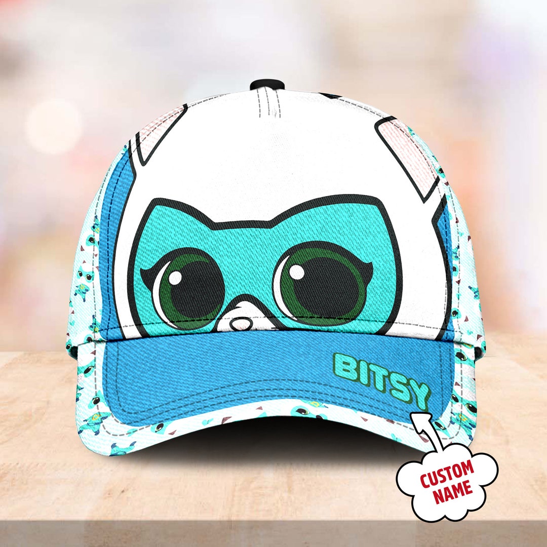 Bitsy Cartoon Character Classic Cap, Bitsy Super Kitties Summer ...
