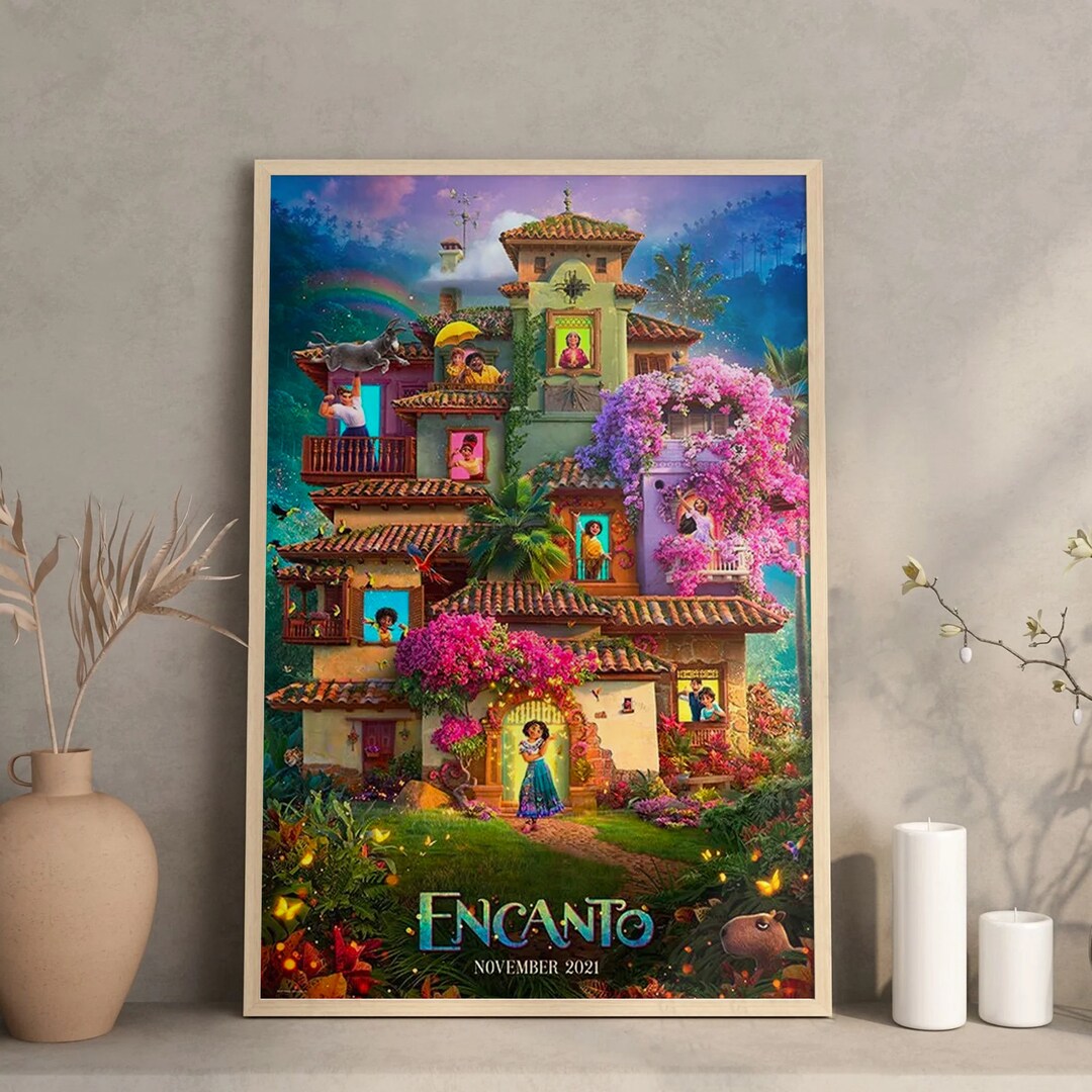 Magical Movie Poster, Family Wall Art, Cartoon Gift, Animation Movie ...