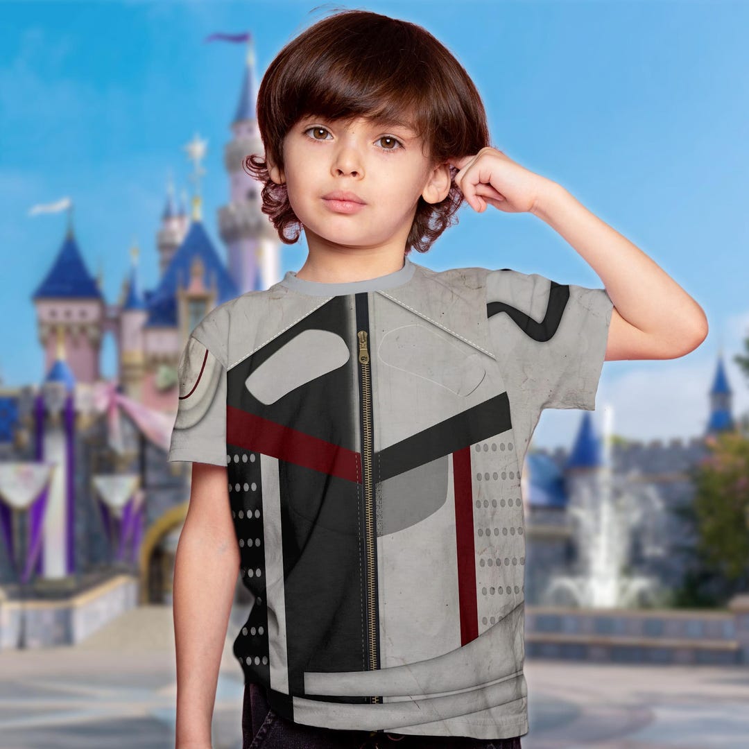 Carlos De Vil Costume T-shirt, Descendants Character Cosplay Tee ...
