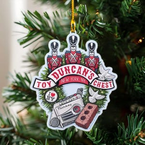 Duncan's Toy Chest Acrylic Christmas Ornament, Home Alone 2 Movie Xmas ...
