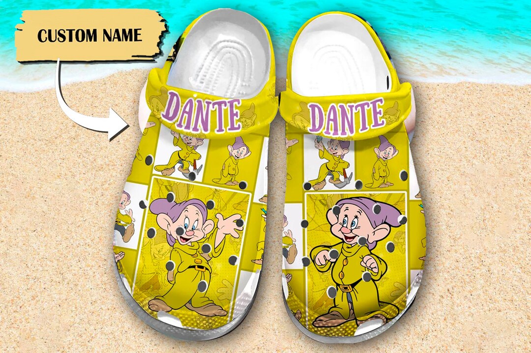Custom Dwaft Clog, Princess Movie Clogs, Cute Dwaft Sandals, Dwaft ...