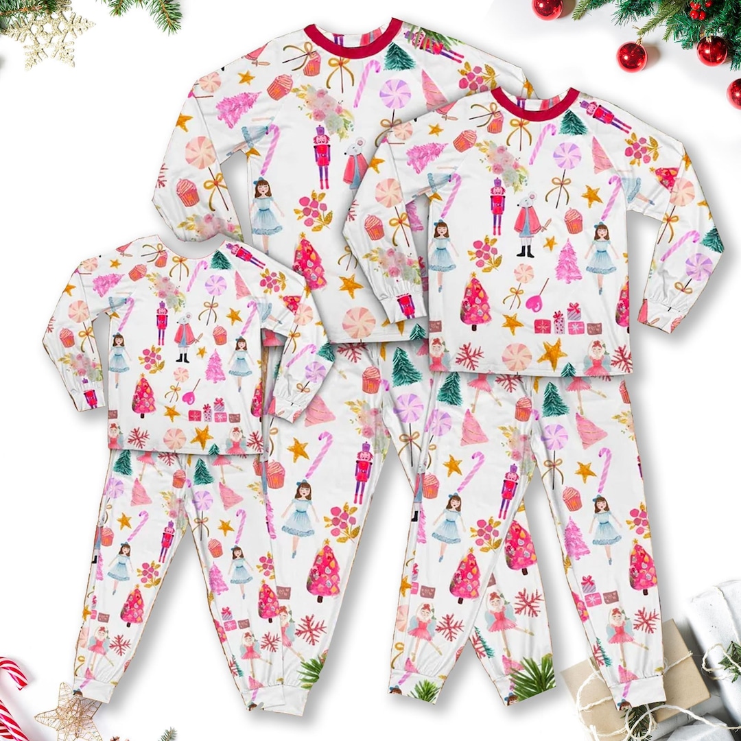 Nutcracker Pajama Set, Nutcracker Pyjamas Family Matching Set ...