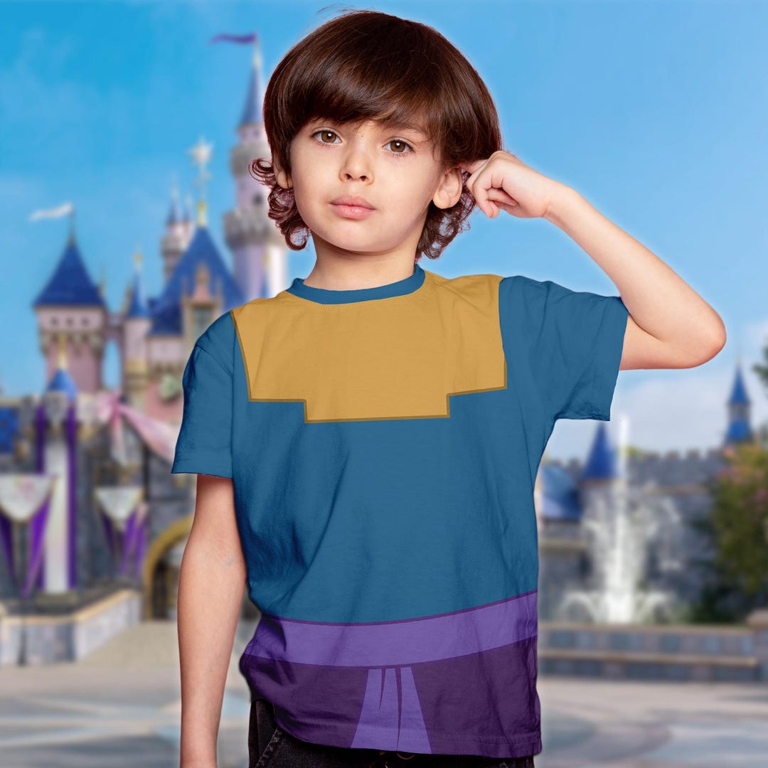 The Emperor New Groove Costume T-shirt, Kronk Halloween Cosplay Tee ...