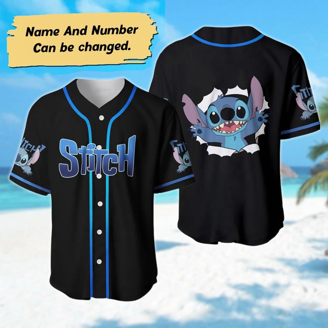 Personalized Stitch Baseball Jersey, Custom Stitch Basketball Jersey ...