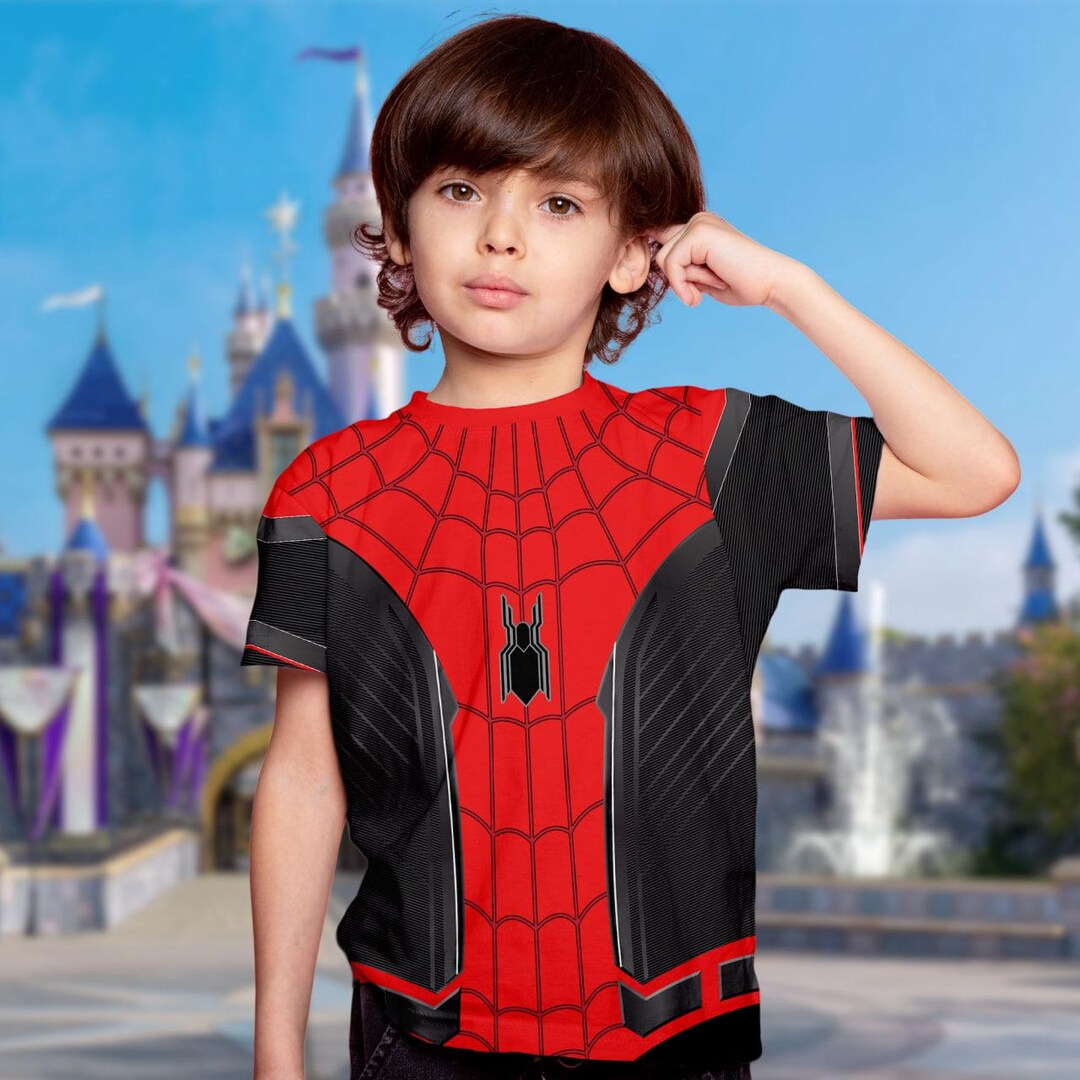 Spiderman Halloween Costume Cosplay 3D Shirt, Spider 3D All Over Print ...