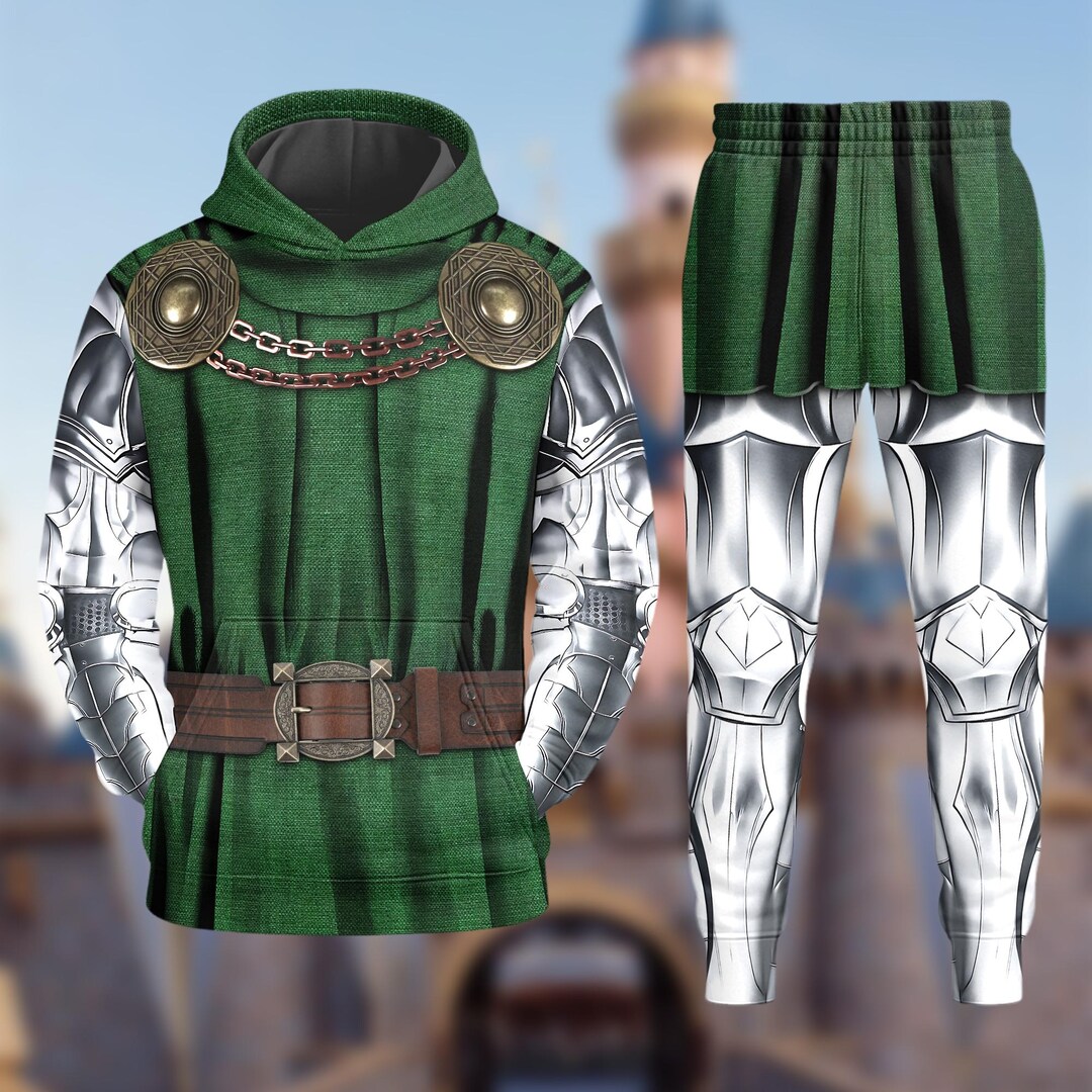Marvel Doctor Doom Halloween Costume 3D Hoodie, Doomsday Cosplay ...