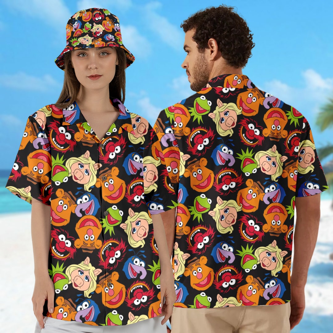 Muppets Hawaiian Shirt, Muppets Hawaii Shirt, Muppets Cartoon Movie All ...