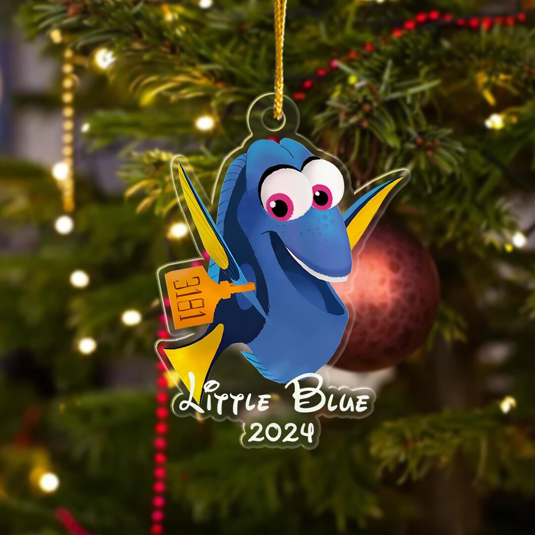 Personalized Finding Dory Ornament, Finding Dory Xmas Ornament ...