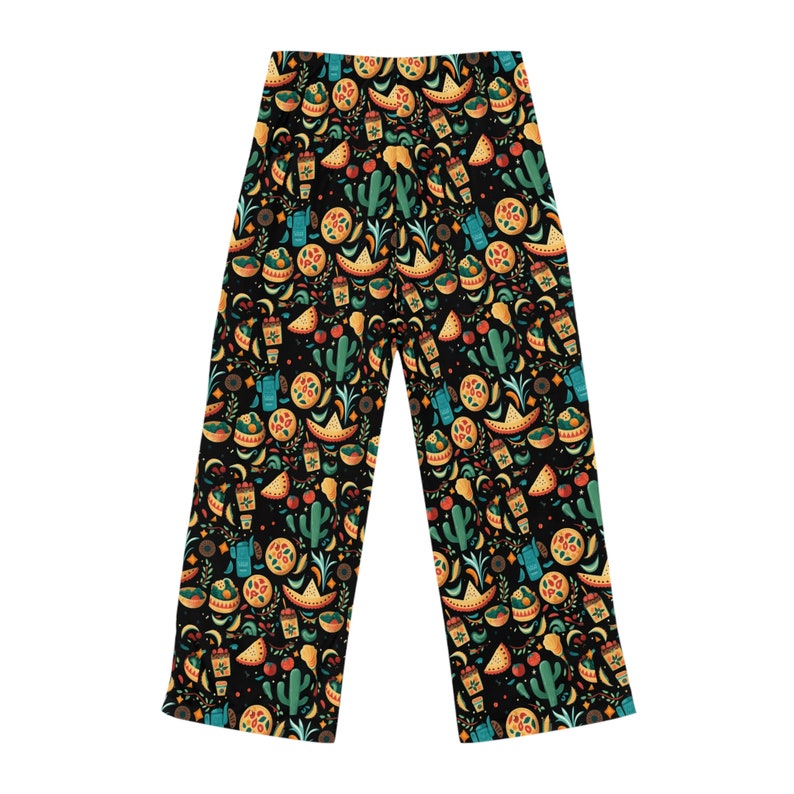Fiesta Mexican Food Pajama Pants Soft Pajamas Women's - Etsy