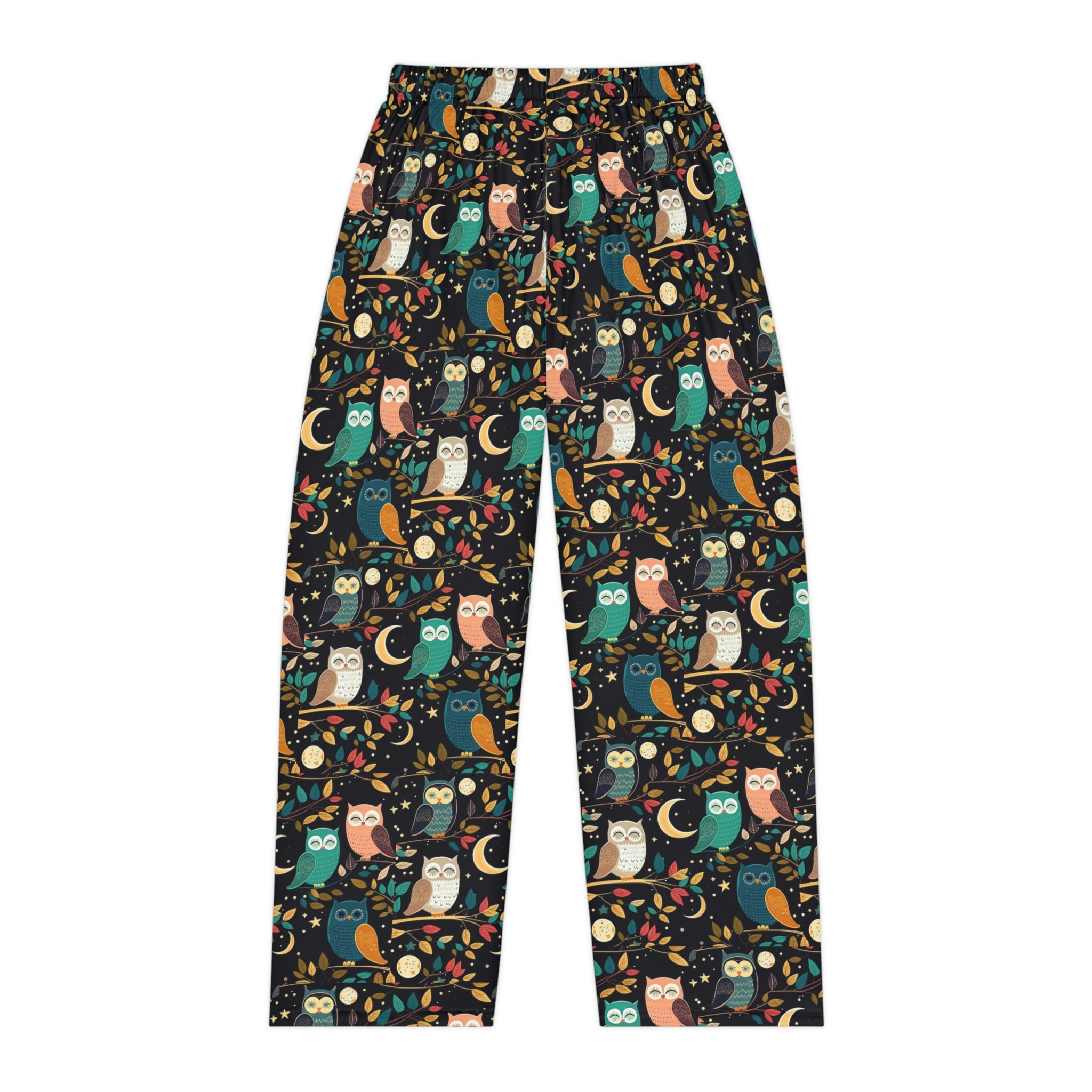 Cute Owl Pajama Pants, Owl Pajamas, Women's Sleepwear, Owl Pajama Print ...