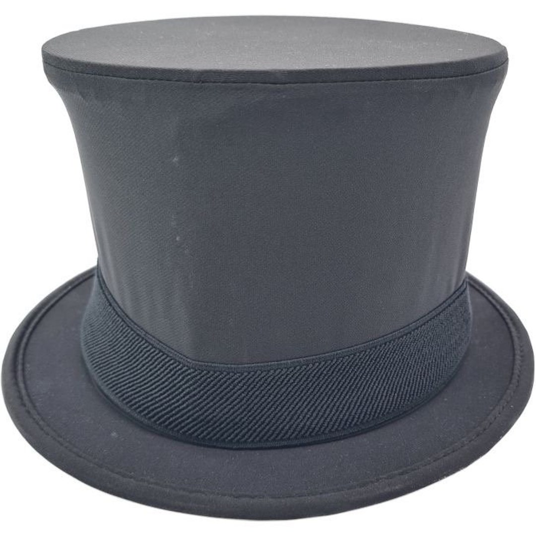 TOP HAT Black Foldable and Collapsible Top Hat for Men Women - Etsy