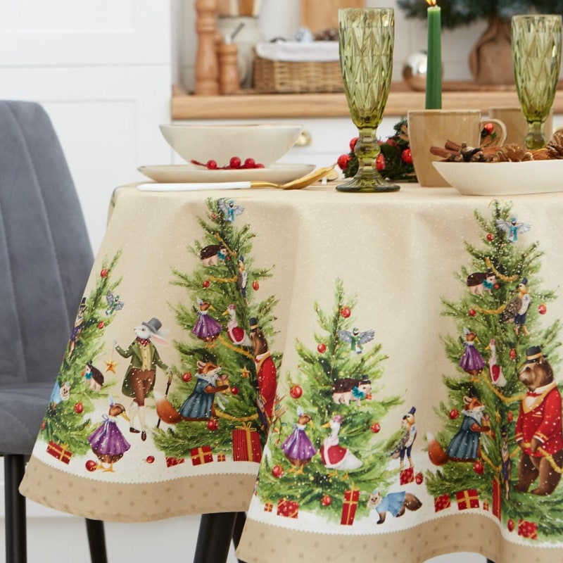 Farmhouse Tablecloth - Etsy