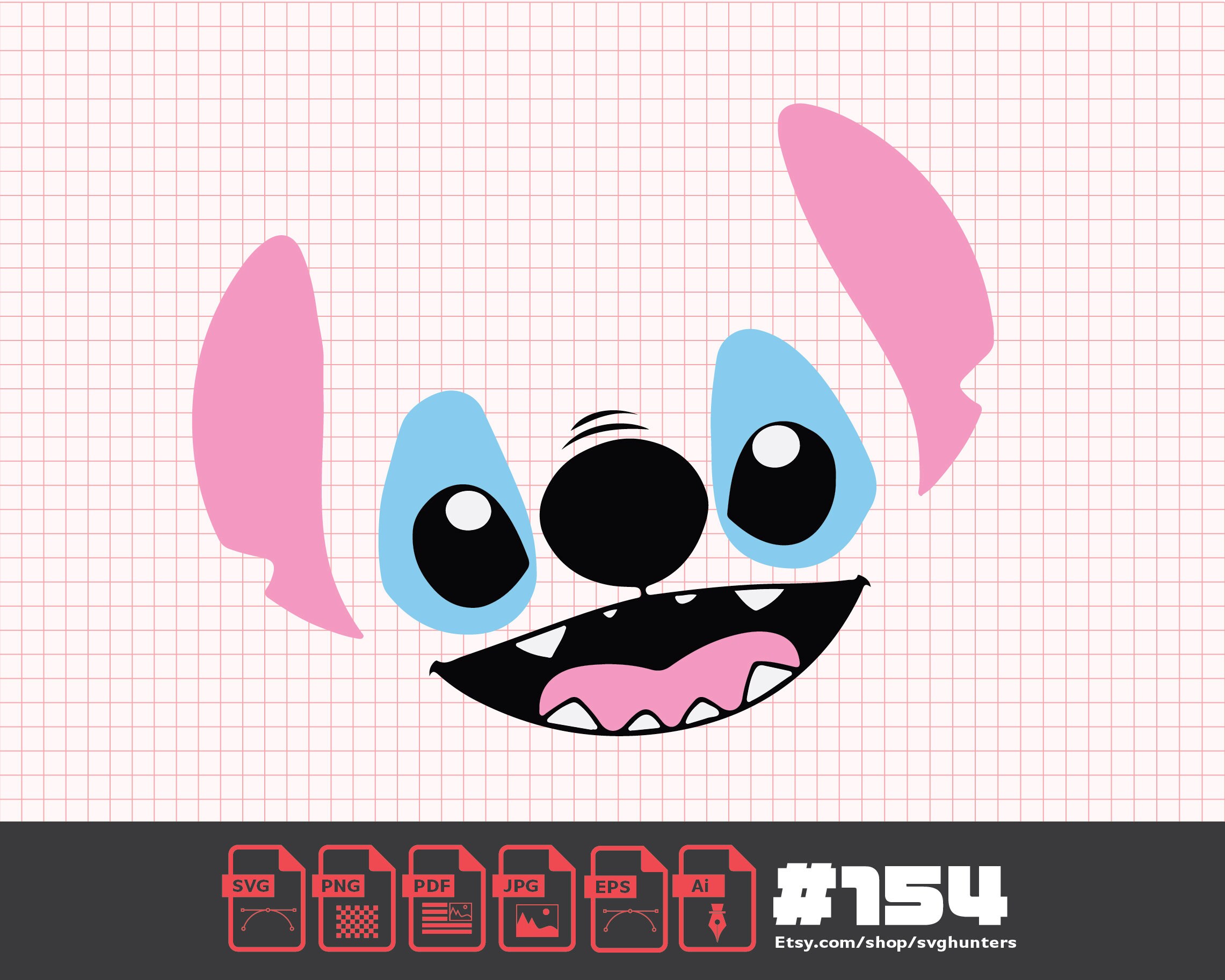 STITCH LAYERED SVG Bundle for Cricut Diy Crafts Shirts Mugs Bottles ...