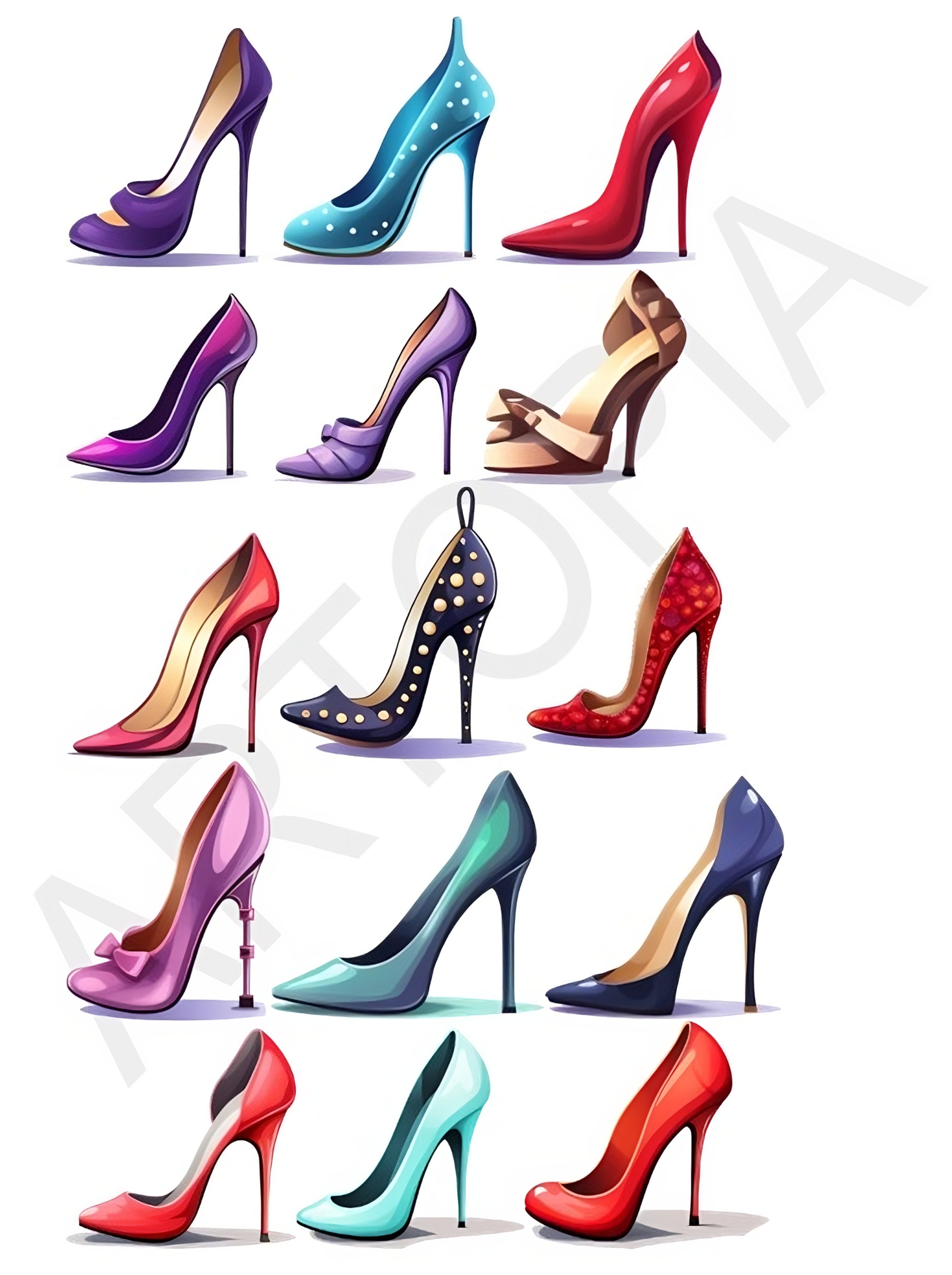 30+ Cartoon Stiletto Heels Clipart, PNG Images, Stiletto Heels ...