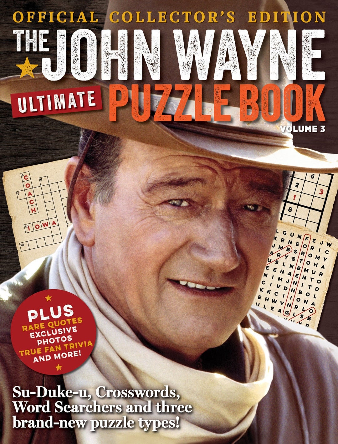 John Wayne Volume 3 Official Collector's Edition: Ultimate Puzzle Book ...