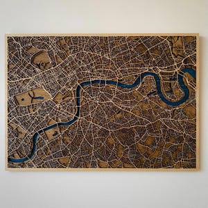 Birthday Gift Personalised 3D Wooden Map Special Gift for Her Gift for ...