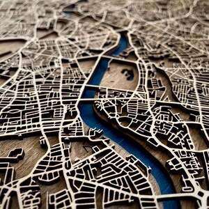 Birthday Gift | Personalised 3D Wooden Map | Special Gift for Her ...
