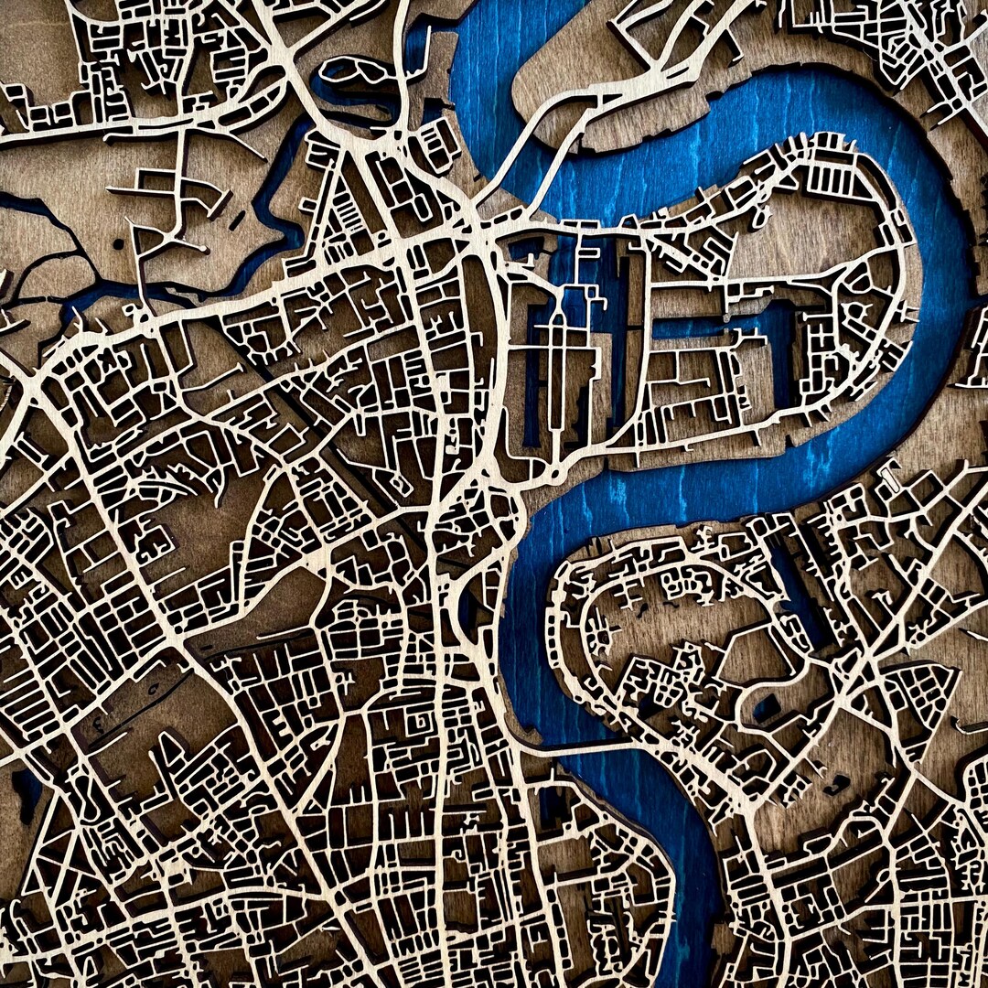 Birthday Gift | Personalised 3D Wooden Map | Special Gift for Her ...