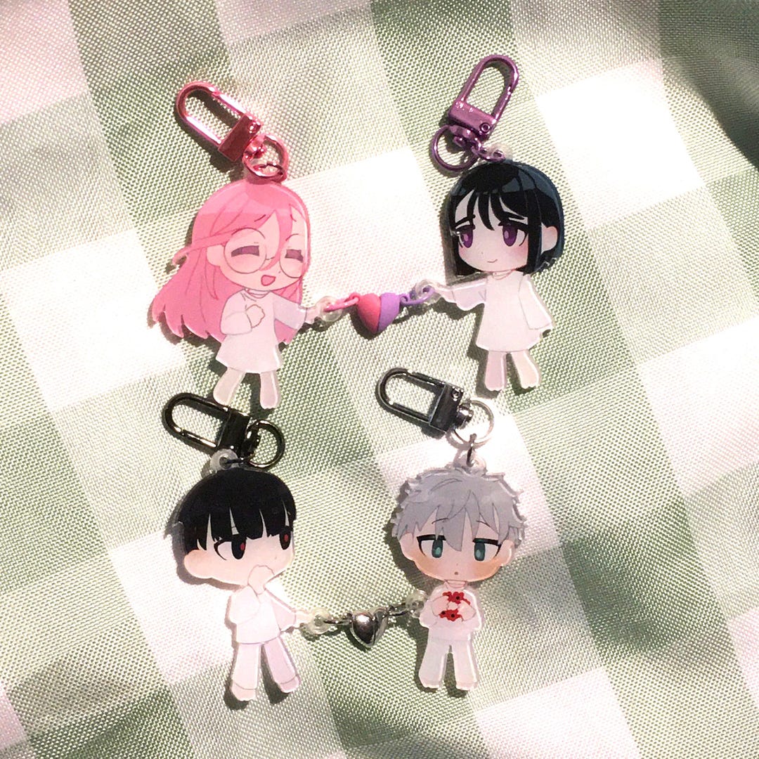 Alien Stage - Magnetic Heart Charms - Etsy