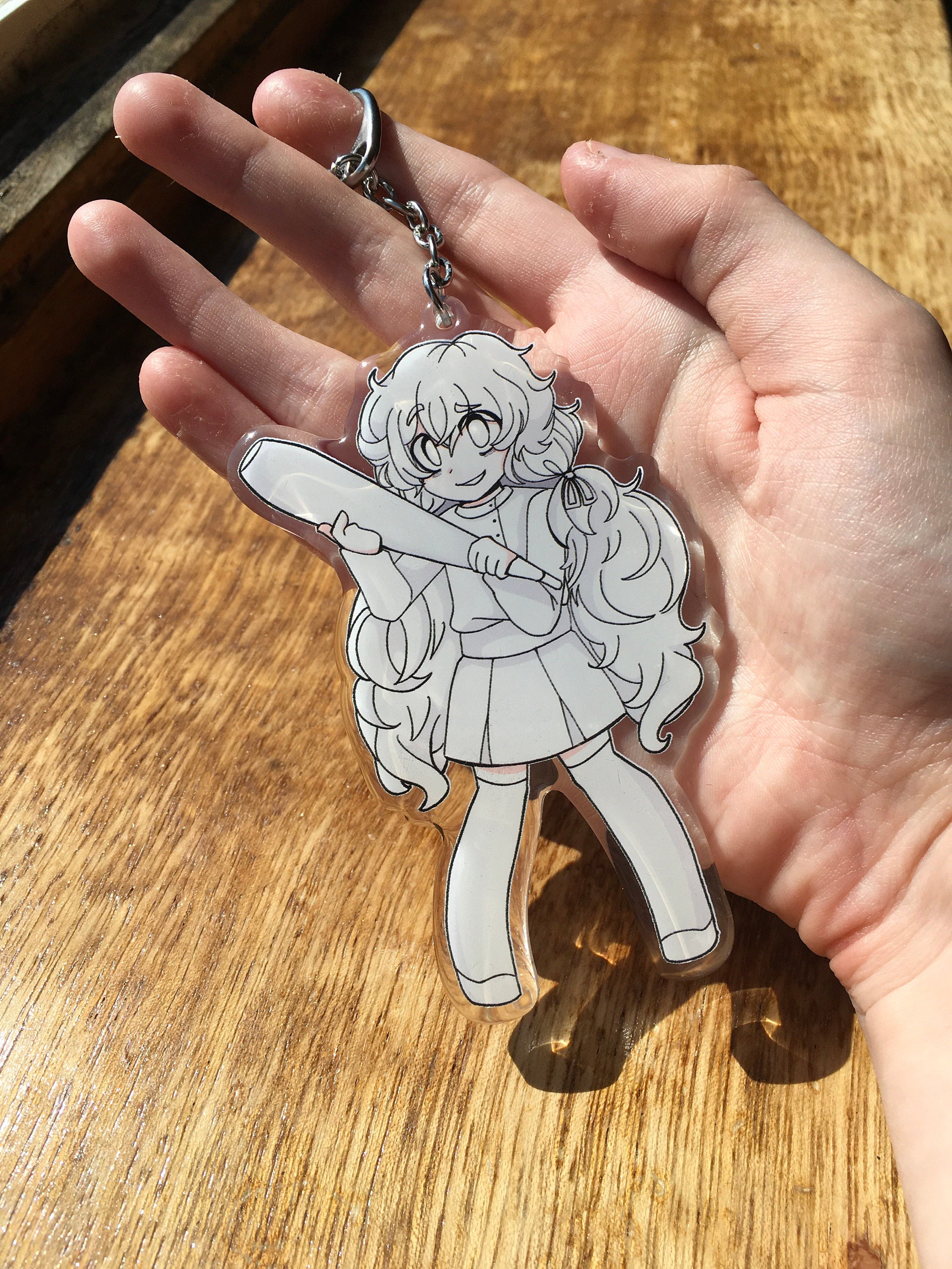 Hello Charlotte Q84 Epoxy/acrylic Charm - Etsy