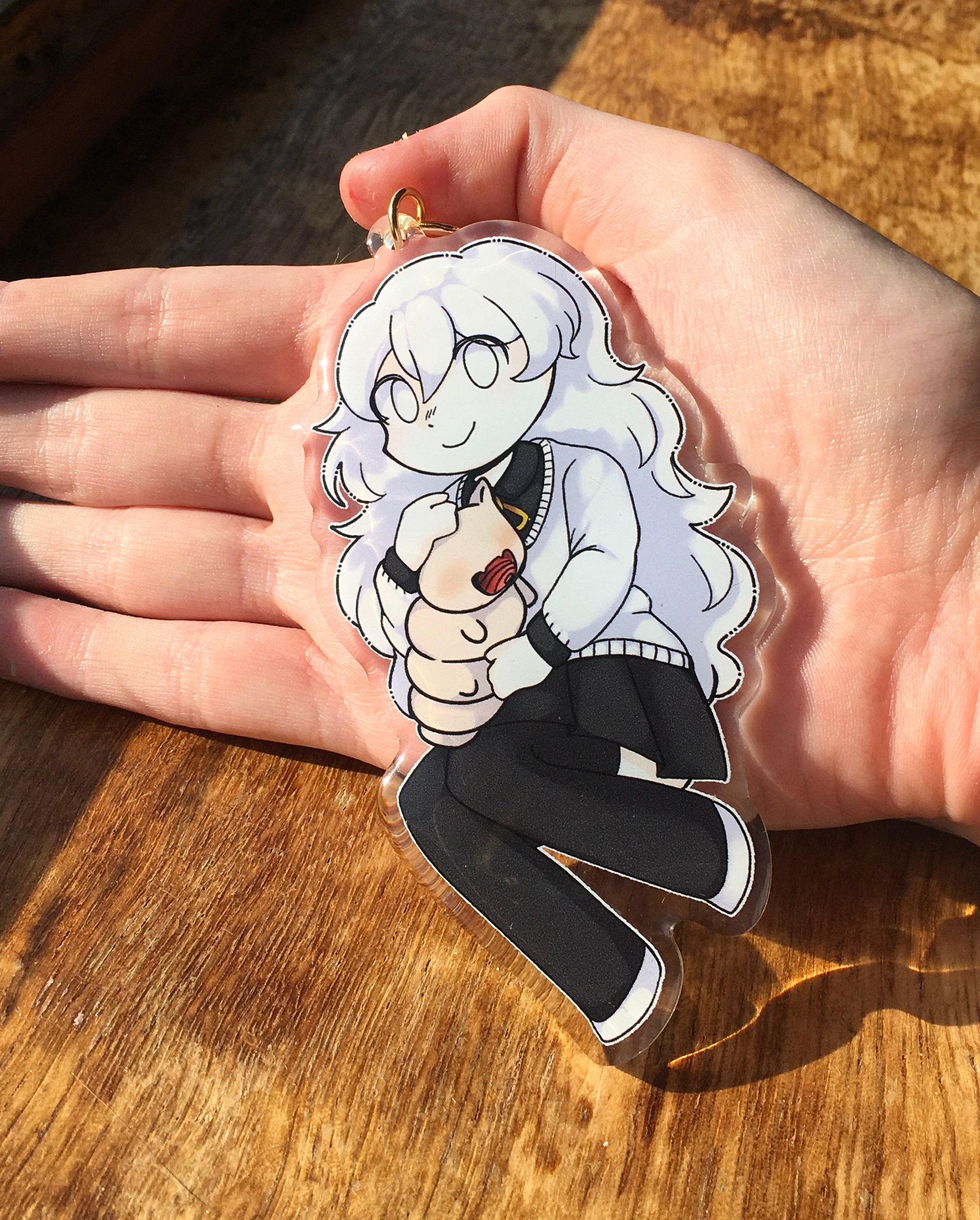 Hello Charlotte Charlotte Wiltshire and Magcat Charm - Etsy