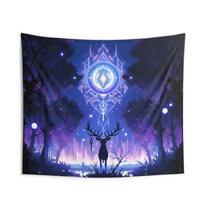 Harry Potter Patronus, Trippy Wall Hanging Home Decor Gift for Her ...