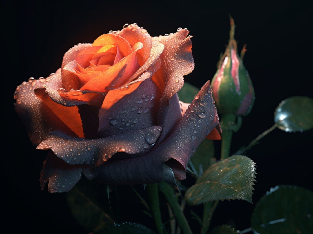 Forever Rose Canvas Poster Prints Gift for Parents - Etsy