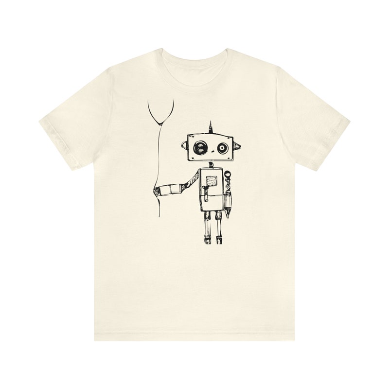 Robot T Shirt - Etsy