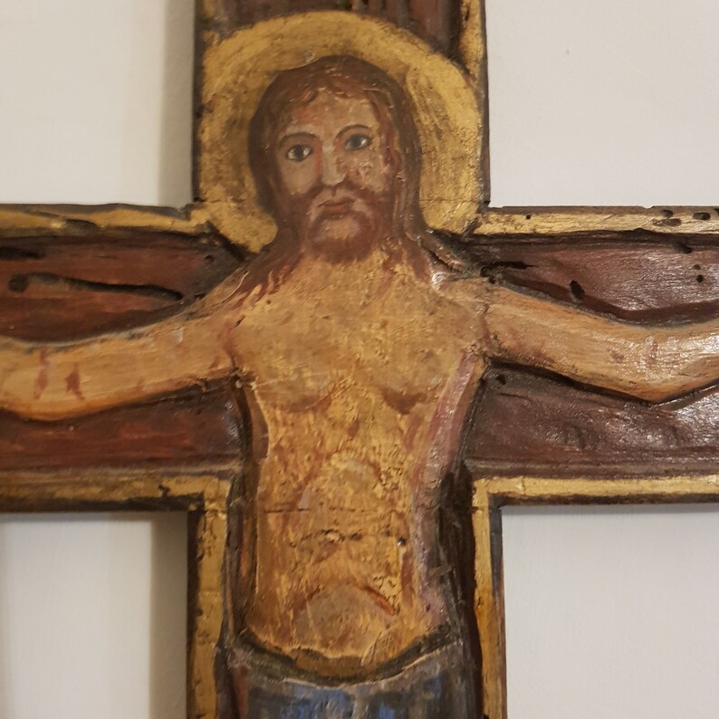 Crucifixion of Jesus Christ. Wall Crucifix. Wooden Cross. Wall - Etsy