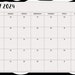 Calendar 2024 black & White - Etsy