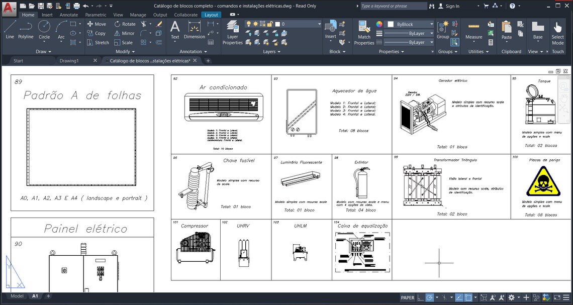 Electrical Symbols Autocad Blocks Pack more Then 5,000 Blocks Including ...