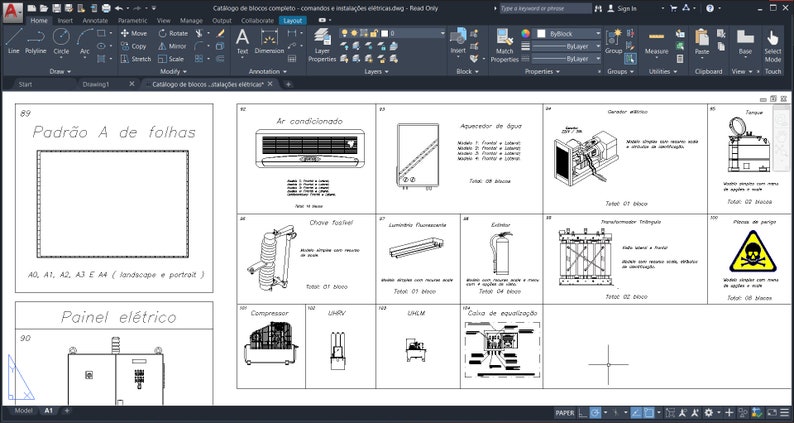 Electrical Symbols Autocad Blocks Pack more Then 5,000 Blocks Including ...