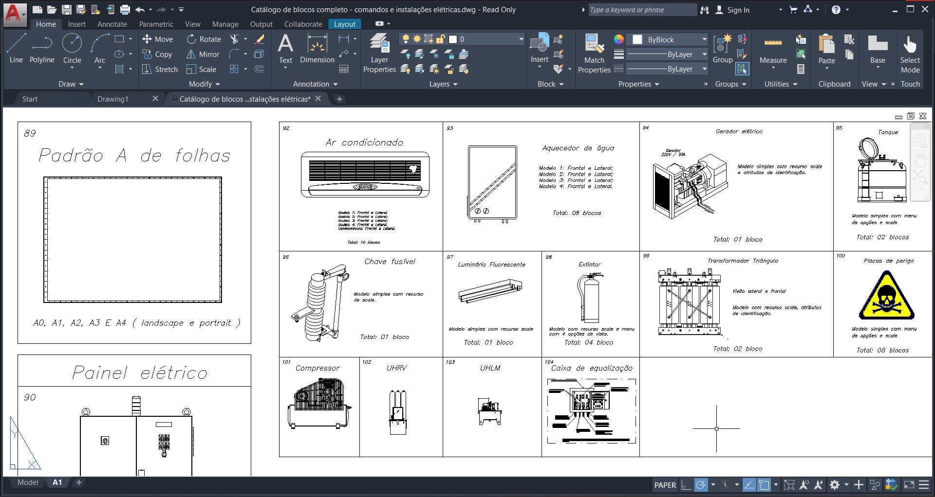 Electrical Symbols Autocad Blocks Pack more Then 5,000 Blocks Including ...