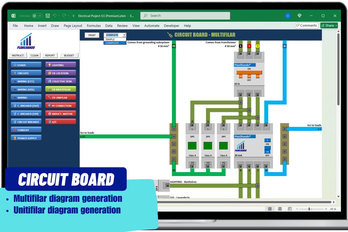 Electrical Projects Excel Sheet - Civil and Industrial Projects ...