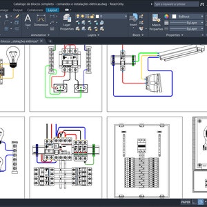 Electrical Symbols Autocad Blocks Pack more Then 5,000 Blocks Including ...