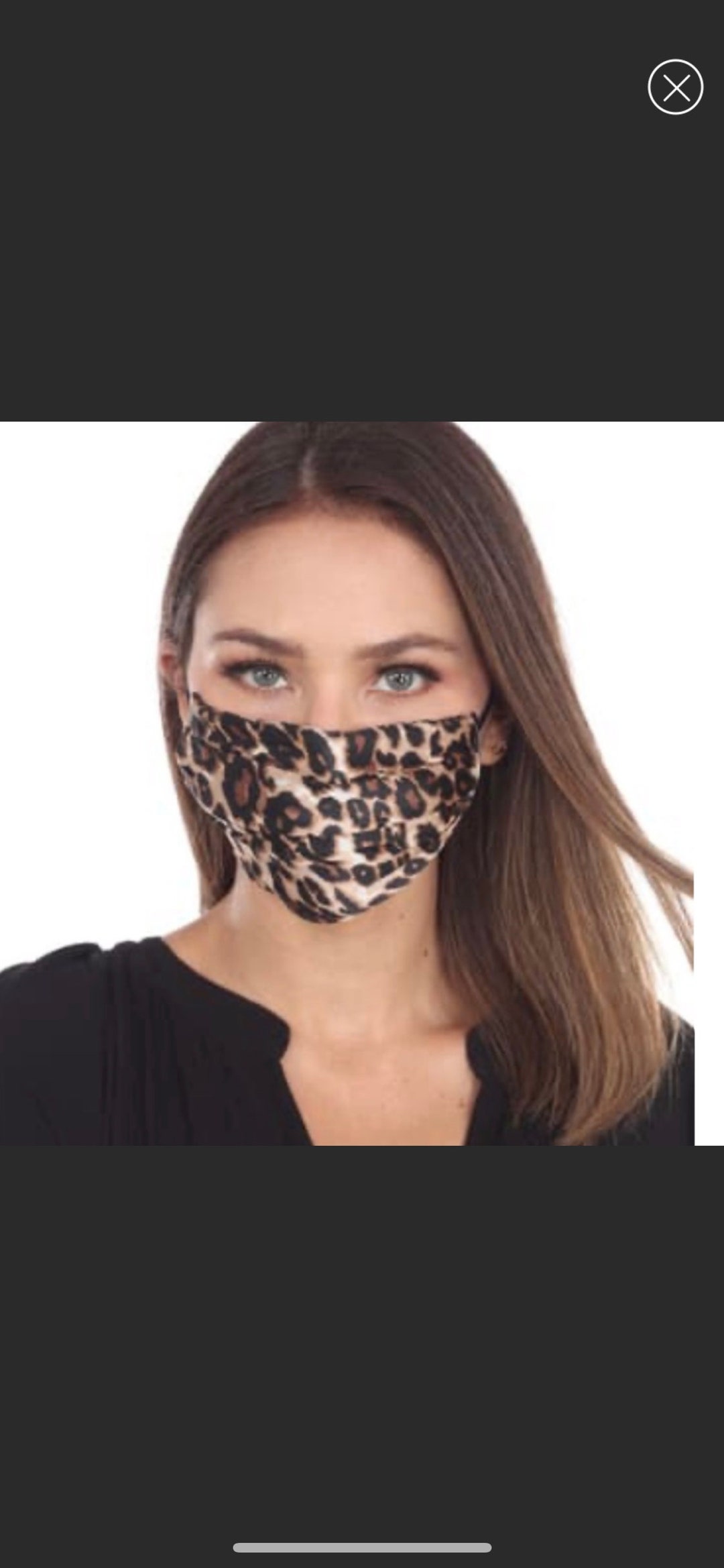 Cheetah Print Face Mask - Etsy