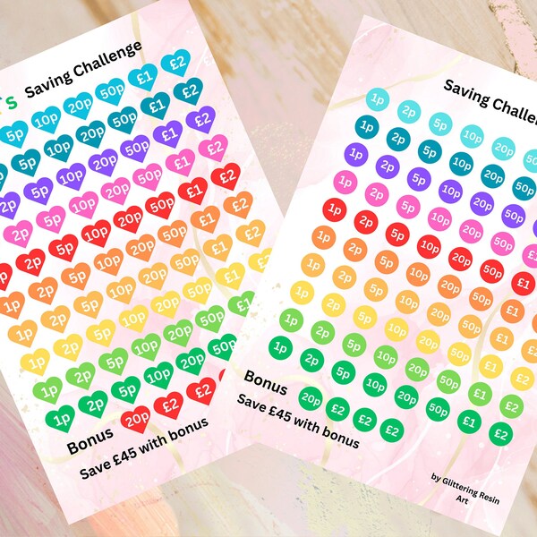 Saving Tin and Sticker - Etsy