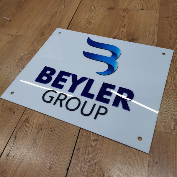 Laser Cut Logo Sign - Etsy