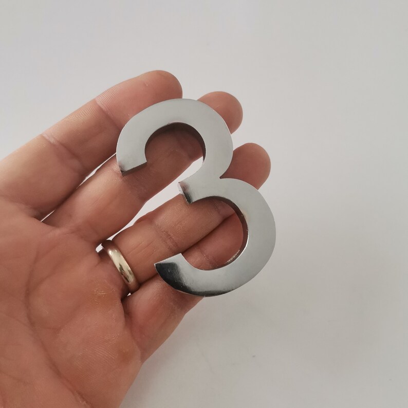 Custom Metal Number, Custom Metal Letters, Silver Metal Numbers, Gold ...