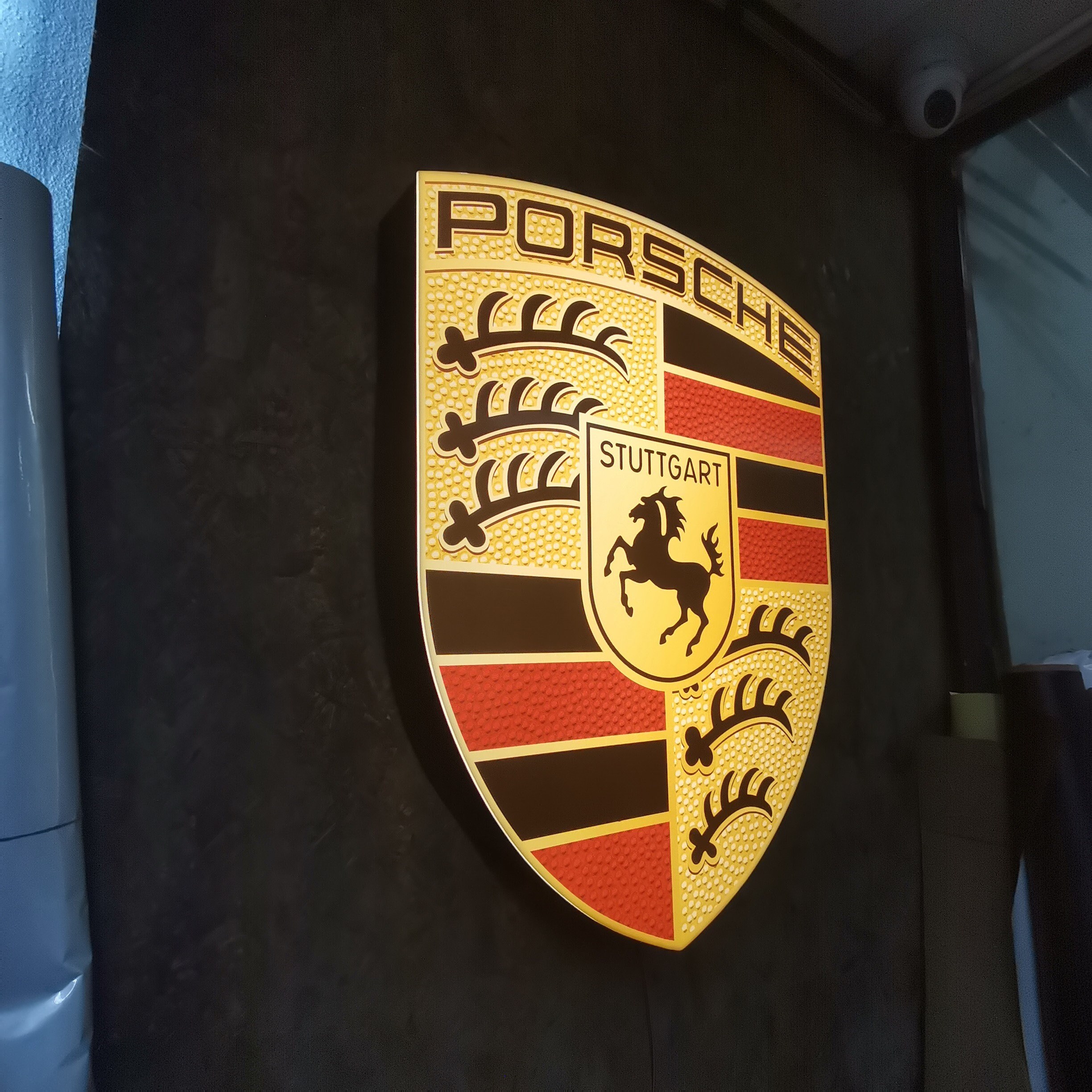 Car Logo Sign, Car Garage Sign, Custom Led Logo, Wall Led Box, Car ...