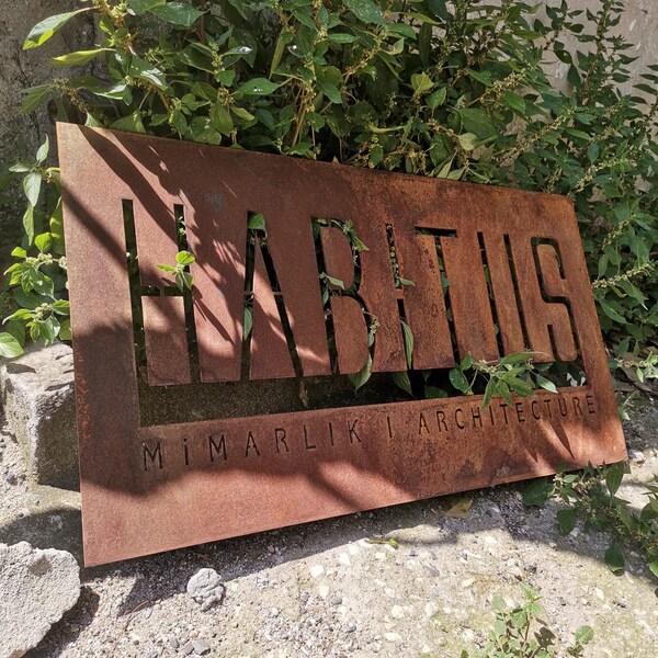 Rusted Metal Sign - Etsy