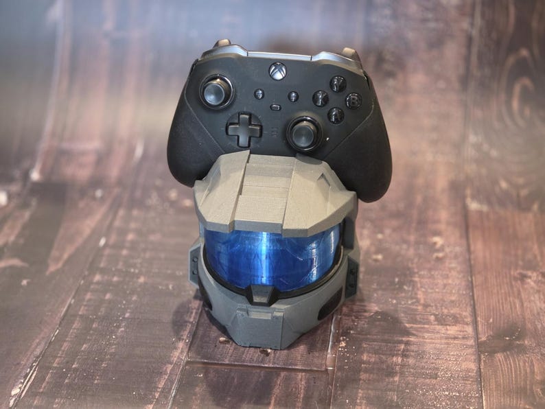 Master Chief Helmet Xbox Controller Holder | 3D Printed Halo-inspired ...